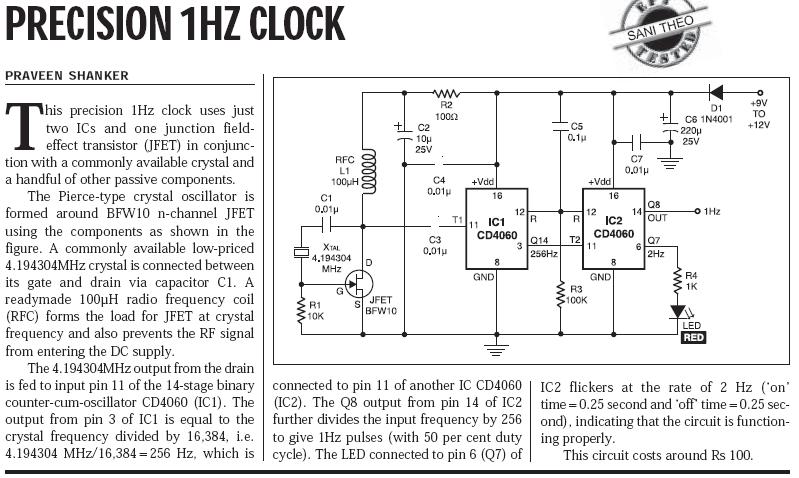 hulp bij 1hz clock - Forum - Circuits Online
